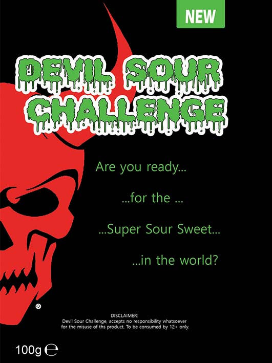 2x Devil Sour Challenge - Brand New Super Sour Sweet In The World ...